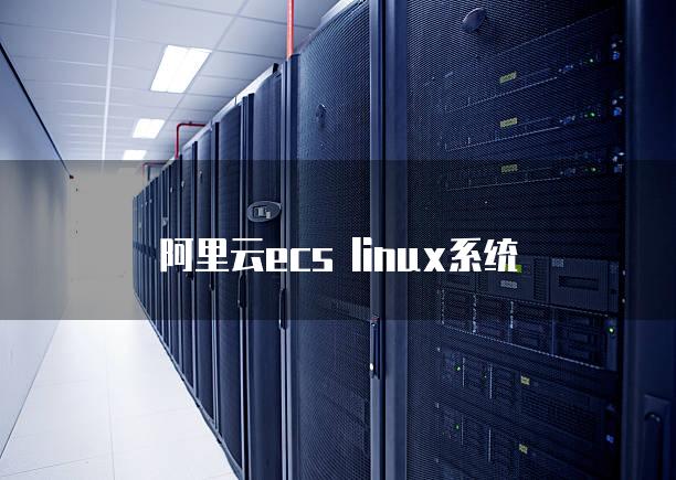 阿里云ecs linux系统