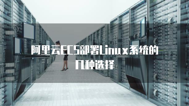 阿里云ECS部署Linux系统的几种选择